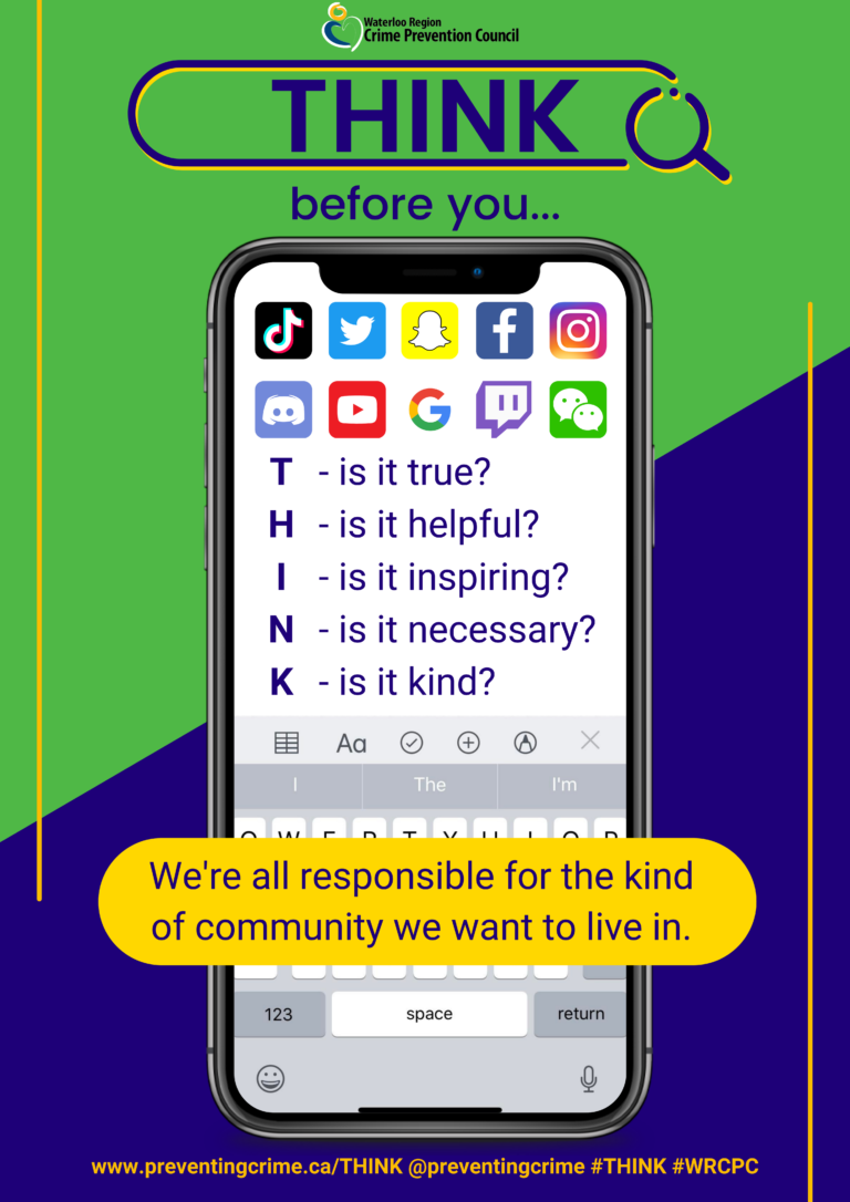 Awareness Campaigns - Waterloo Region Crime Prevention Council